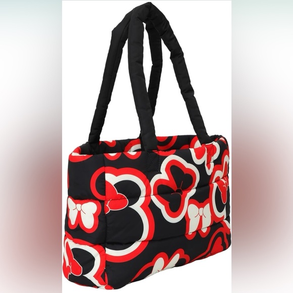 Bags | Minnie Mouse Puffer Tote Bag | Poshmark